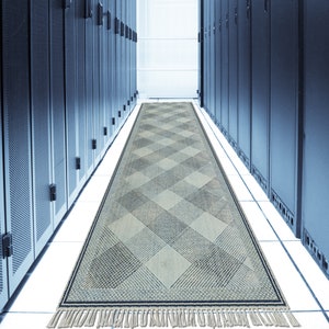 Gray Modern Rug Organic Cotton Mat Extra Thick Yoga Mat Large and Small ...