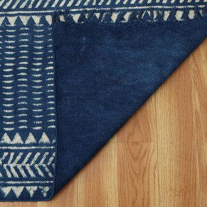 Custom Runner 2x14 3x15 4x20 Feet Indian Cotton Runner Rug Dabu Print ...