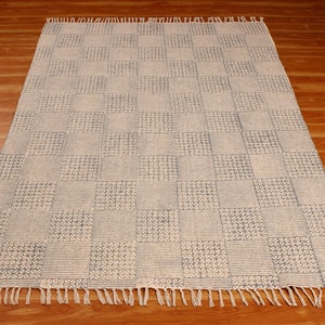 Gray Square Rug Indian Cotton Rug Square Area Rug Bohemian - Etsy