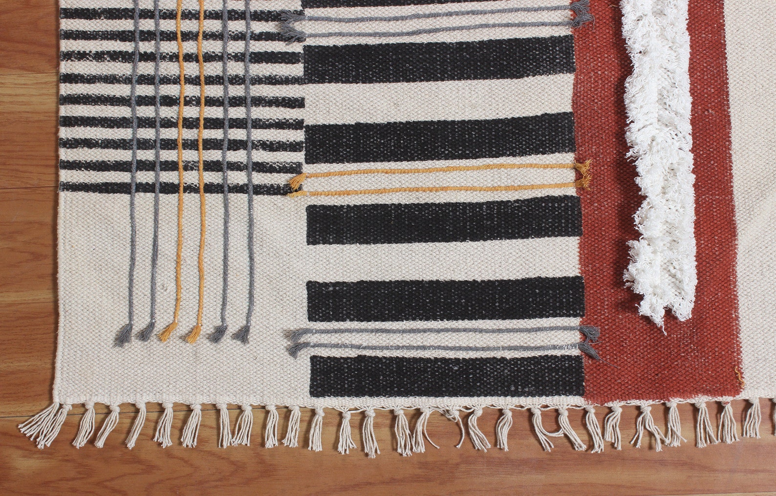 Hand Block Print Rug Handmade Runner Rug Woven Cotton Rug - Etsy