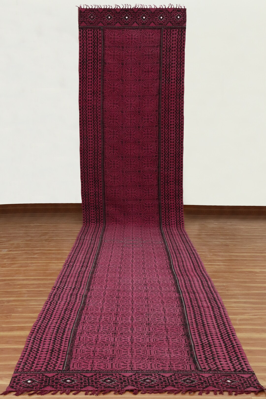 Red Hallway Area Runner, Hallway Runner Rug, Gallery Size Rug, House ...