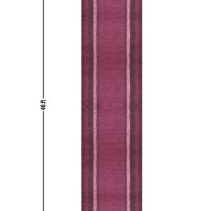 Purple Cotton Hallway Runner Rug, Handwoven Boho Area Rug - Etsy