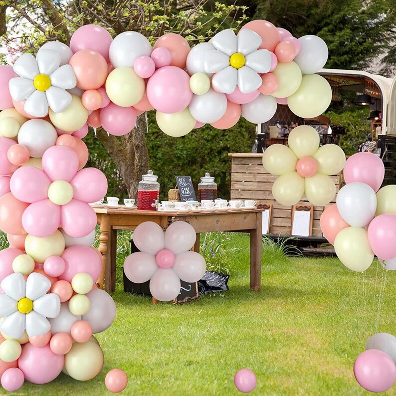 Daisy Balloon Garland Arch Kit - Etsy