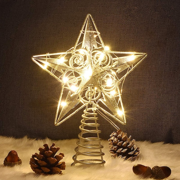 Rustic Tree Topper - Etsy