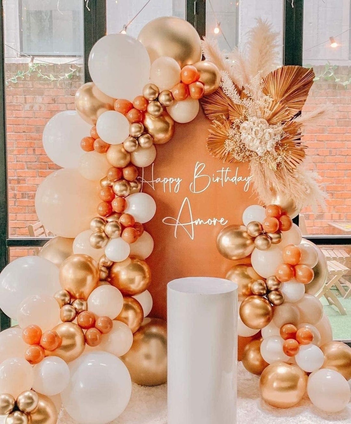 Orange With Gold Balloon Garland Arch Kit-cream White Orange - Etsy Orange With Gold Balloon Garland Arch Kit-cream White Orange - Etsy