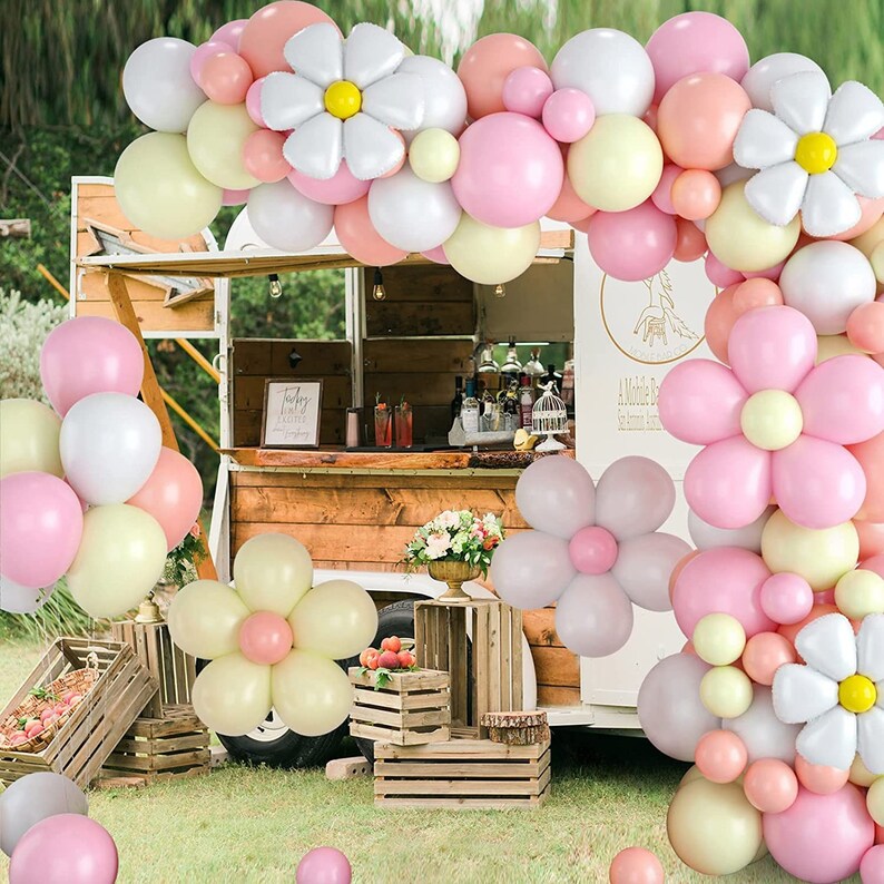 Daisy Balloon Garland Arch Kit - Etsy