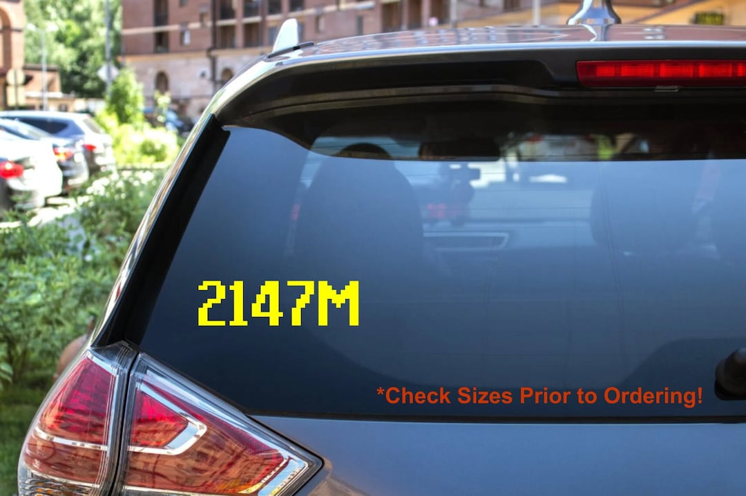 OSRS Max Cash Vinyl Decal - Runescape 2147M Sticker - Etsy