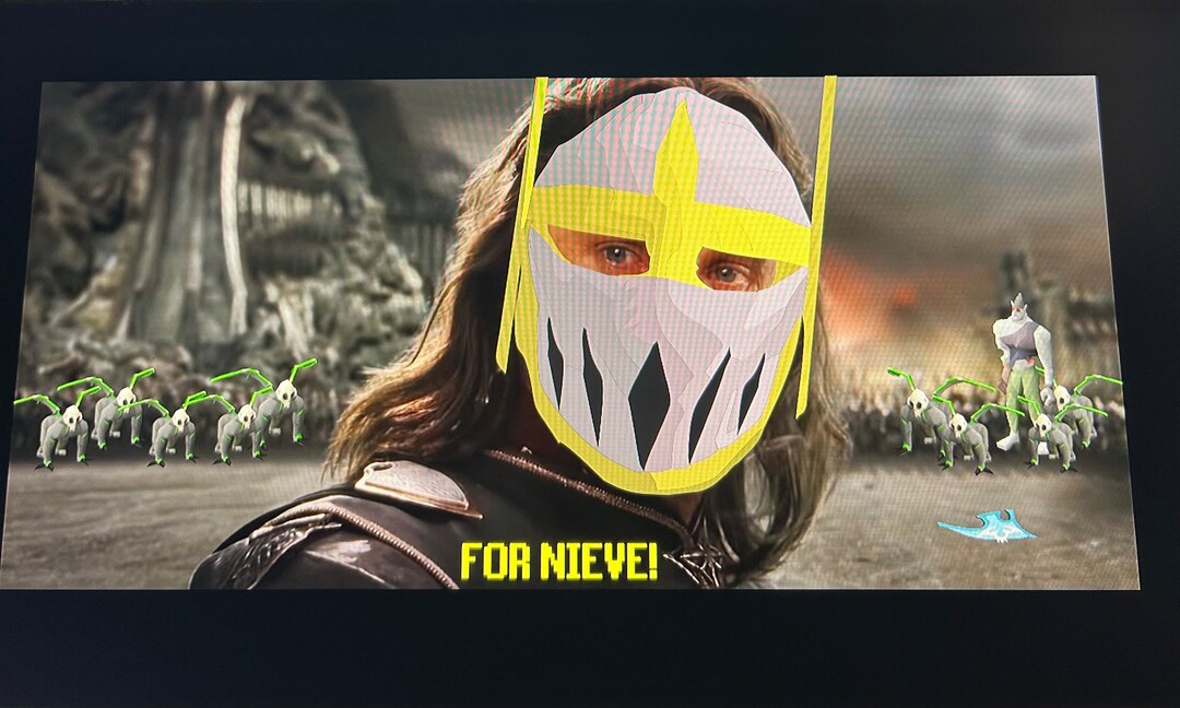 OSRS & LOTR for NIEVE Meme T-shirt - Etsy