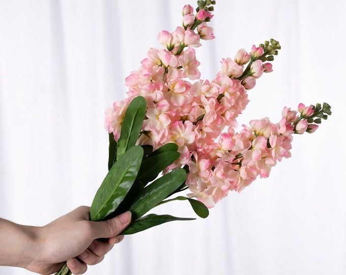 Artificial Wax Flower, Realistic Faux Flower, Silk Wax Stem, DIY Floral ...