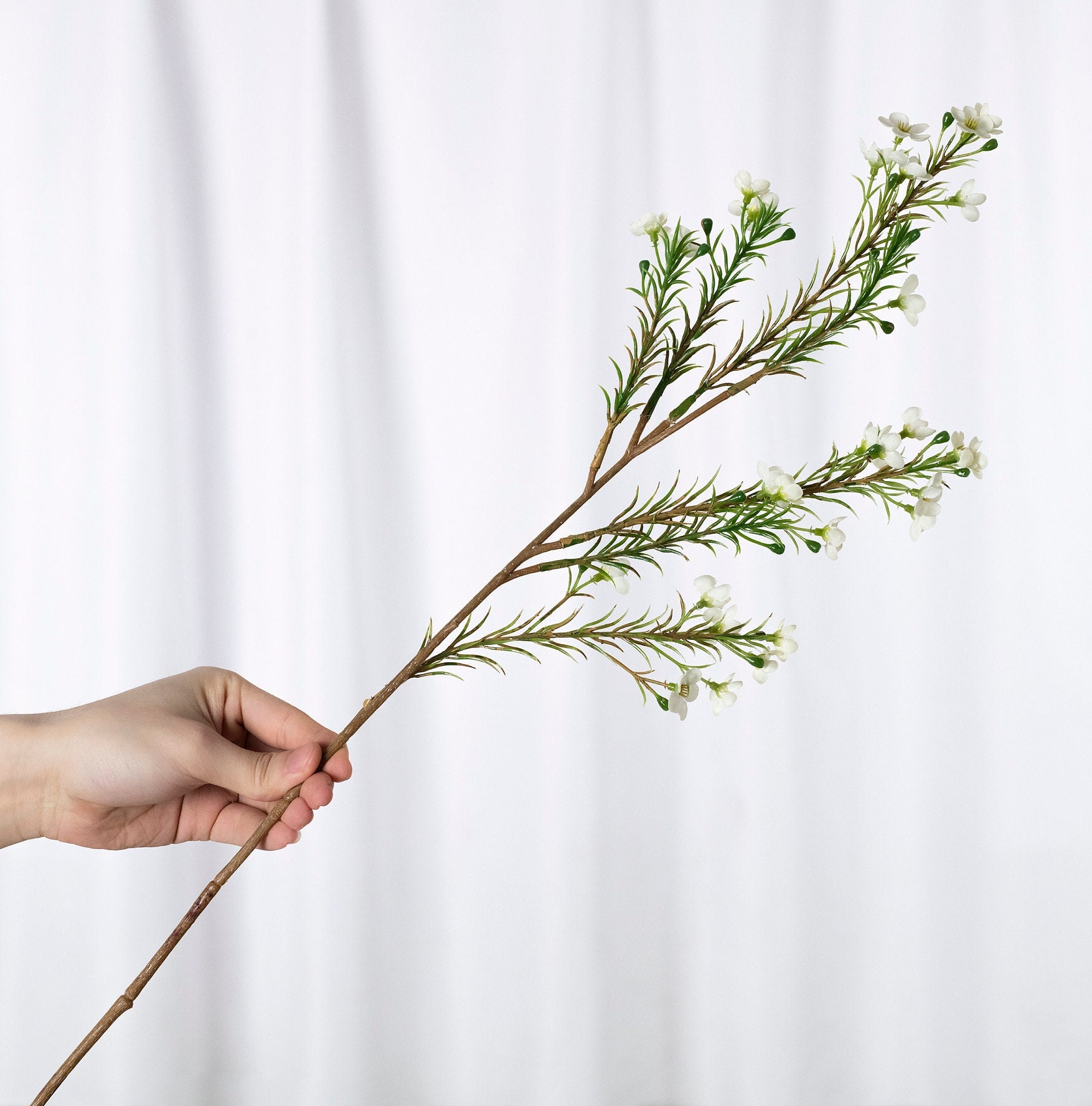 Artificial Wax Flower, Realistic Faux Flower, Silk Wax Stem, DIY Floral ...