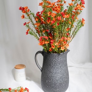 Artificial Wax Flower, Realistic Faux Flower, Silk Wax Stem, DIY Floral ...