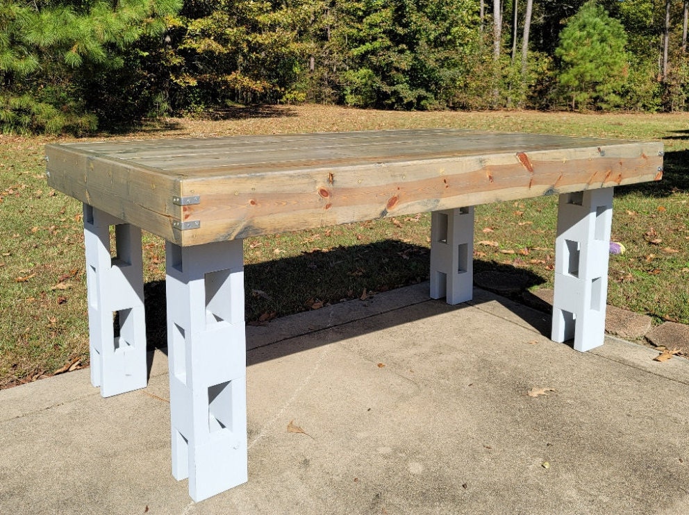 Custom Made Farmhouse Table - Etsy