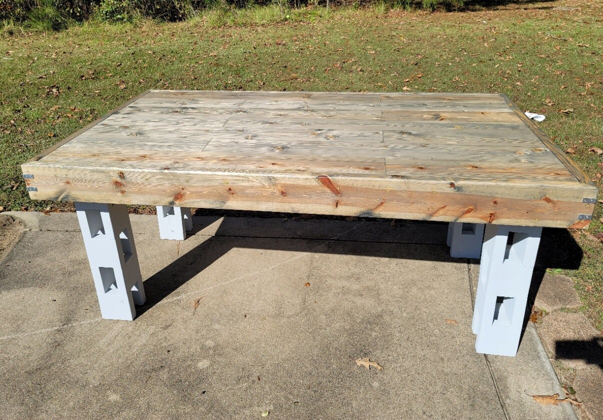 Custom Made Farmhouse Table - Etsy