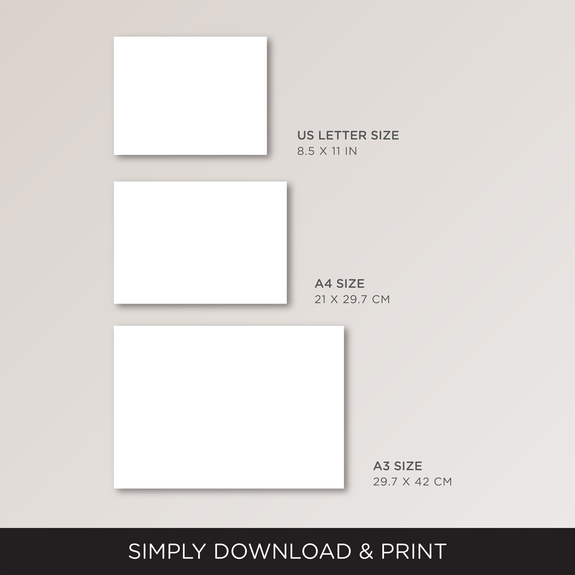 2025 Yearly Calendar Printable, Yearly Calendar Poster, 2025 Calendar ...