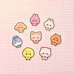 Stray Kids Skzoo Vinyl Sticker FULL SET - Die Cut | Waterproof - Etsy