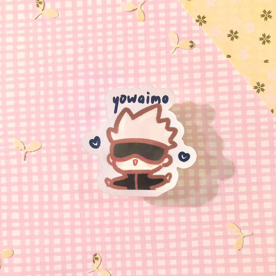 Yowaimo Vinyl Sticker Die Cut - Etsy