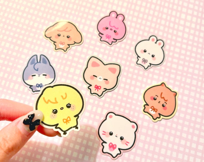 Stray Kids Skzoo Vinyl Sticker FULL SET - Die Cut | Waterproof - Etsy