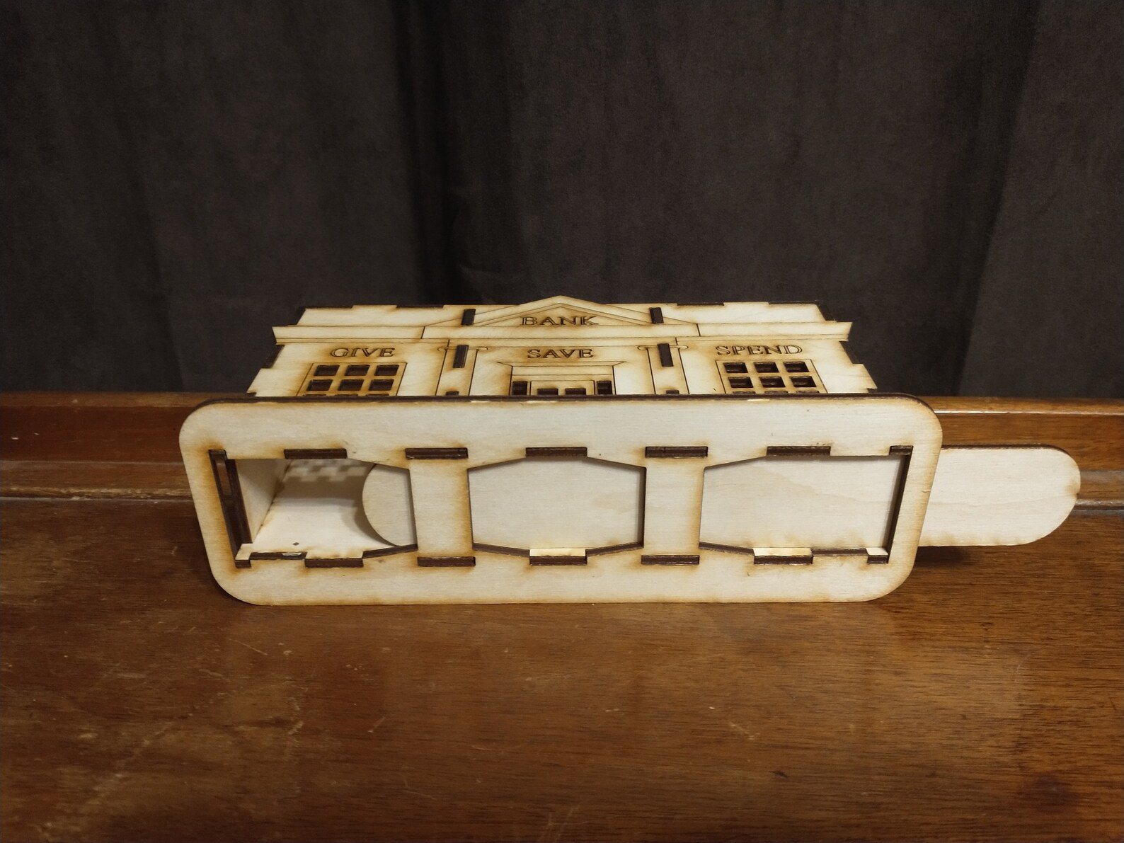 Give - Save - Spend Bank | Teach Kids to Budget! | SVG Laser Cut File ...