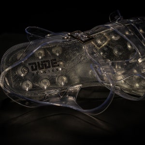 Dude Jellies - Clear Jelly Sandals Like the Dude Wears in the Big ...