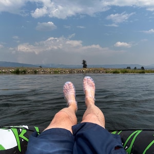 Dude Jellies - Clear Jelly Sandals Like the Dude Wears in the Big ...