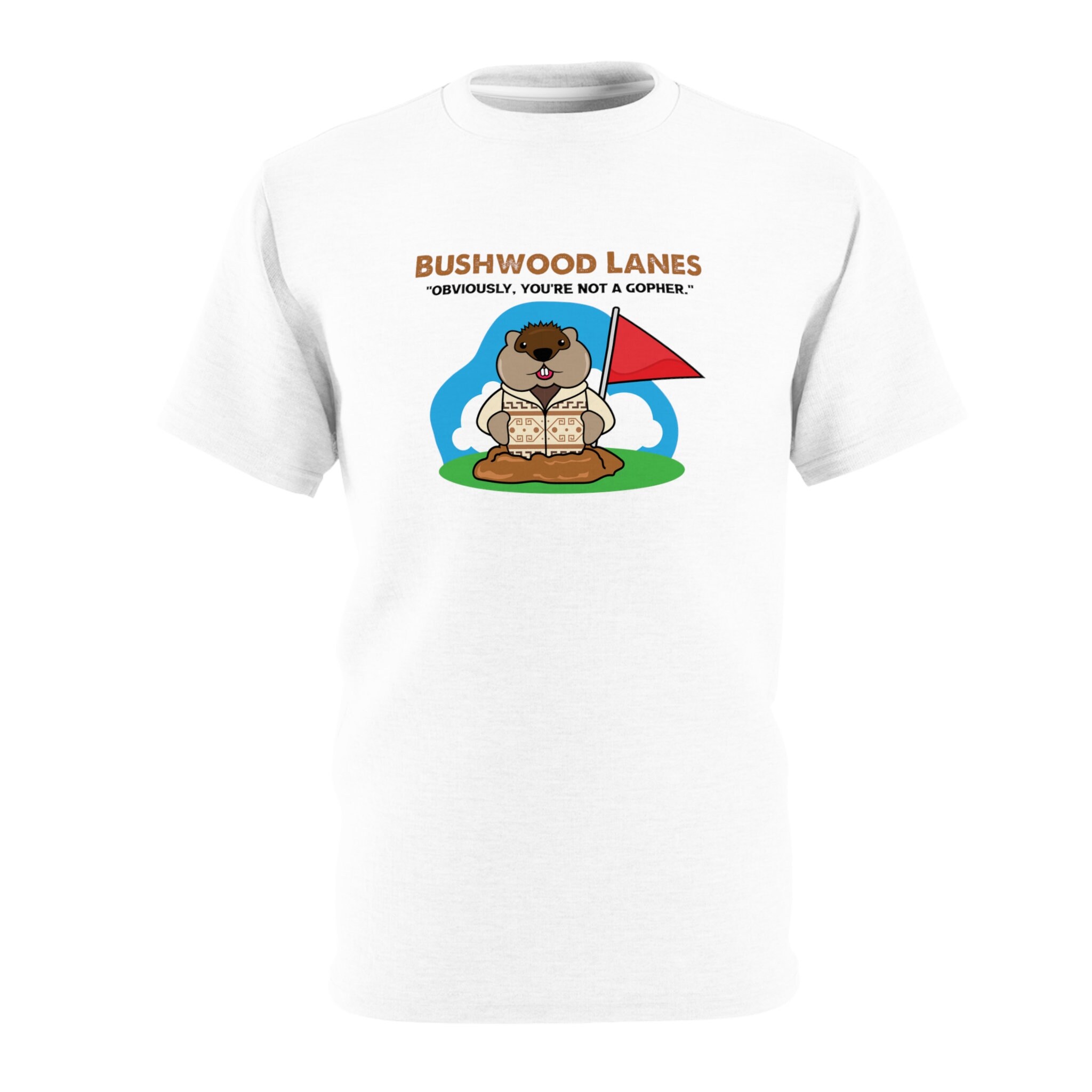 Lebowski + Caddyshack Crossover Tee | "obviously You're Not a Gopher ...