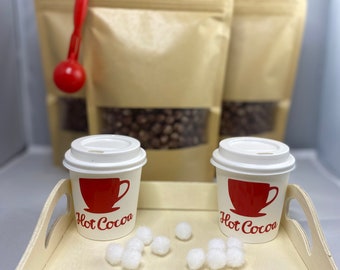 Hot Cocoa Math Sensory Bin - Etsy