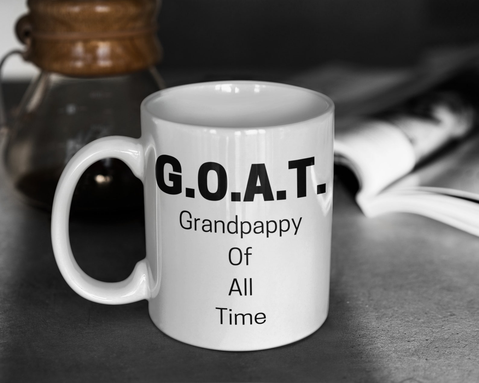 Grandpappy is 'Greatest Of All Time' Funny Granddad | Etsy