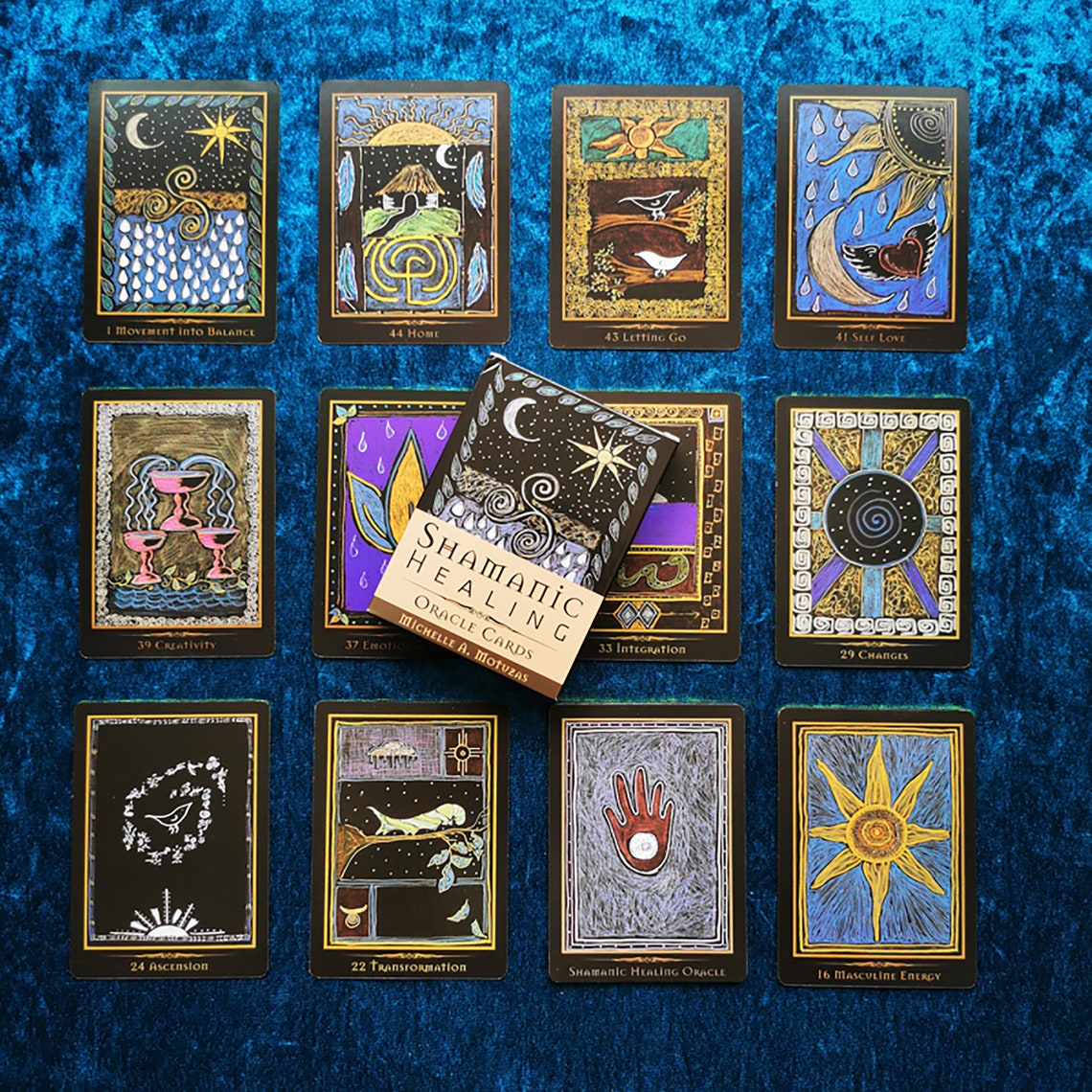 Shamanic Healing Oracle Cards Divination Tool Healing Card | Etsy
