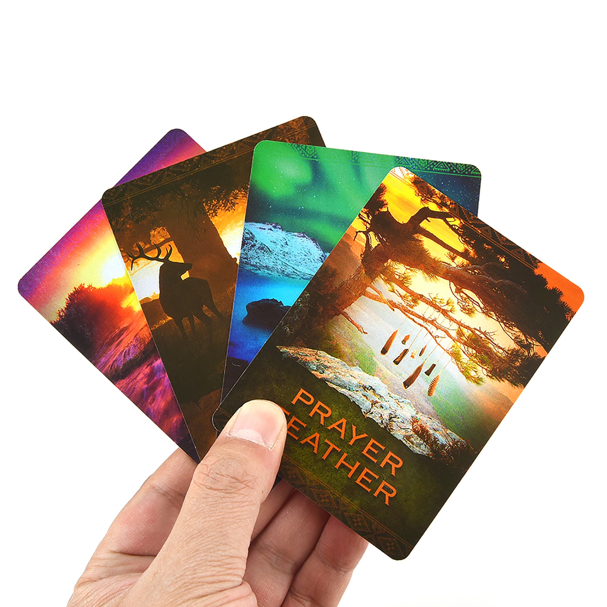 Native Spirit Oracle Cards 44PCS Oracle Deck Cards | Etsy