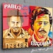 Pablo Escobar Glass Wall Decor, El Patron Wall Art, Mafia Wall Art ...