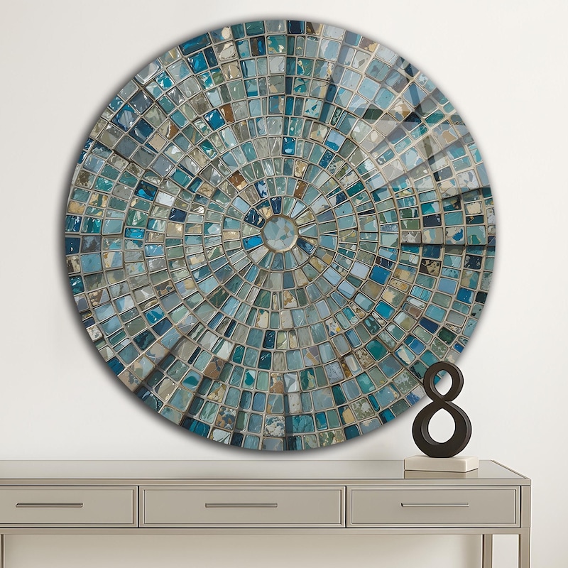 Round Wall Art - Etsy