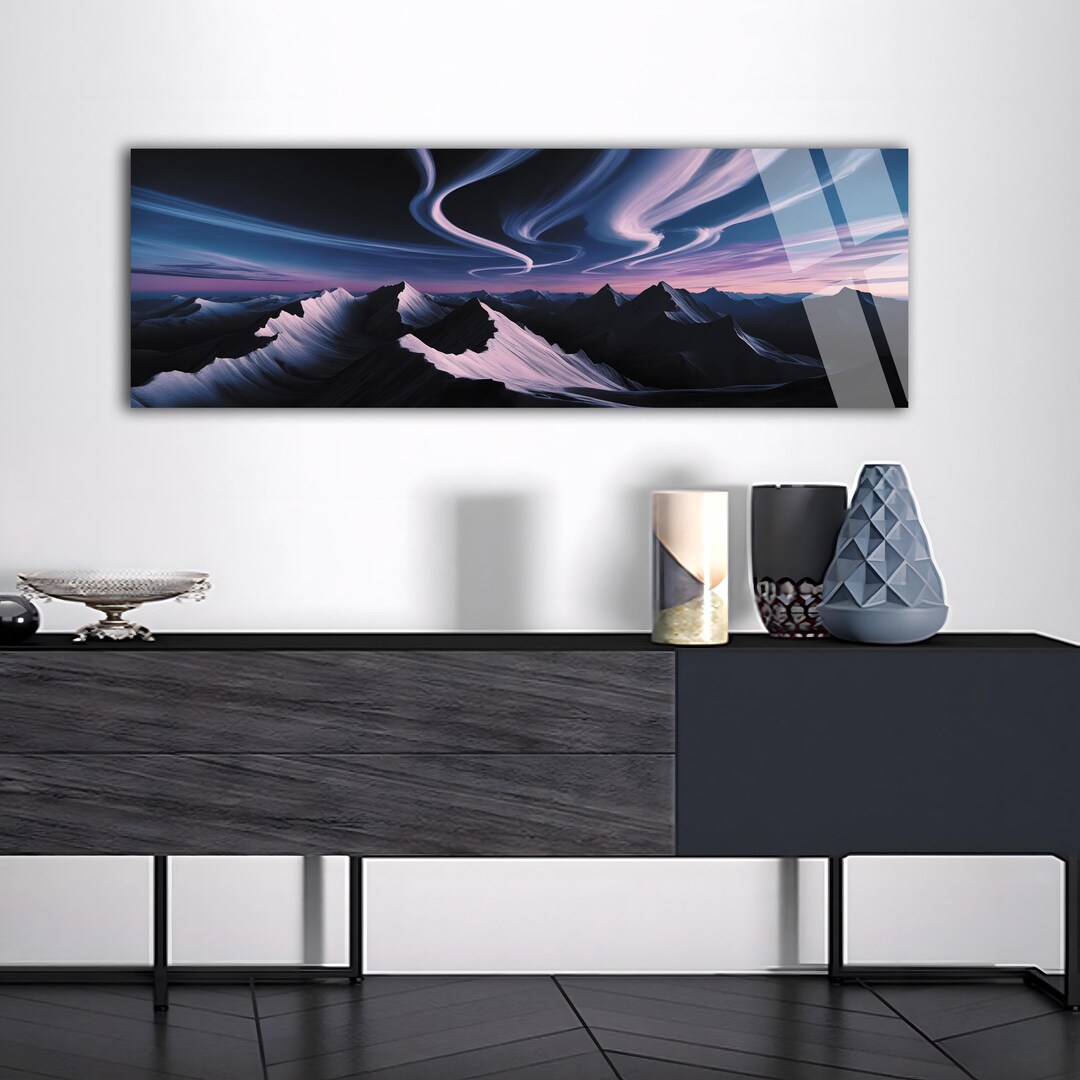 Tempered Glass Wall Art-panoramic Wall Art-wall Decor--glass Printing ...