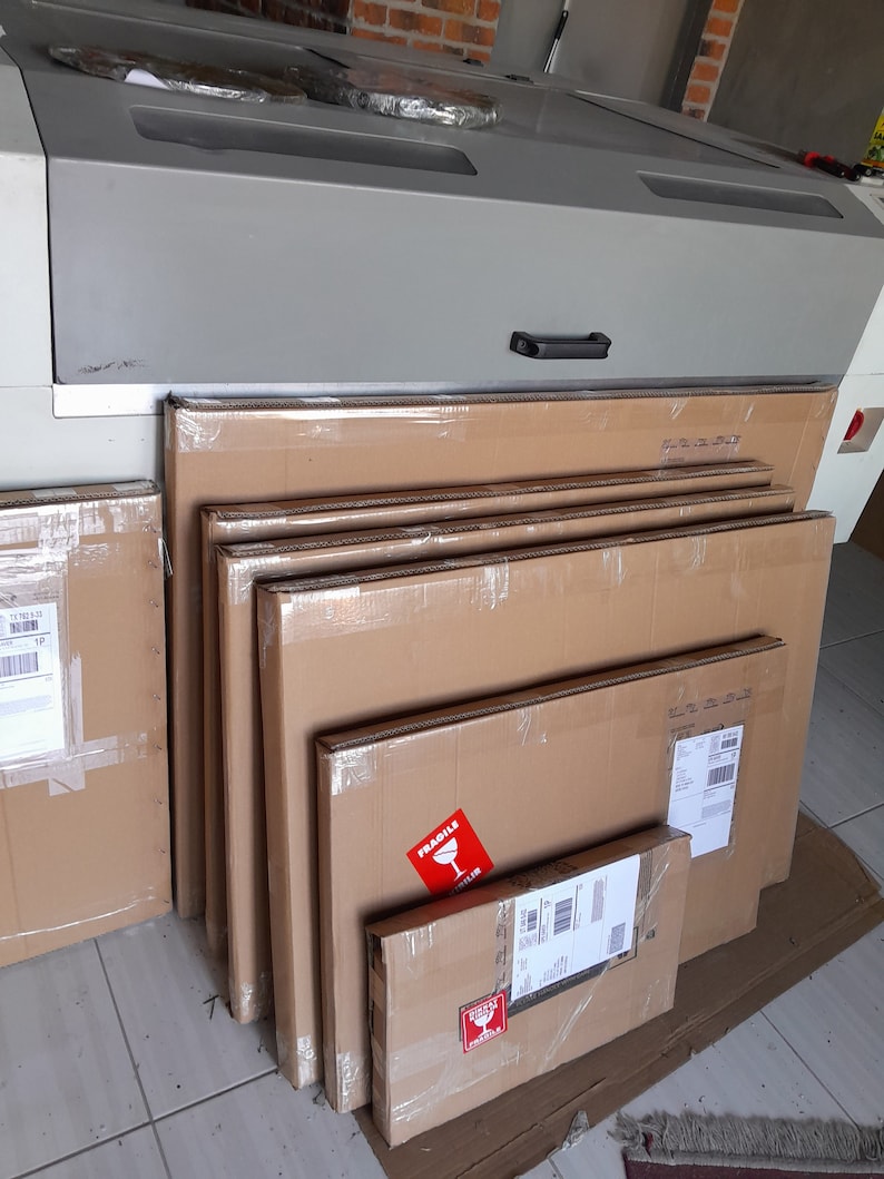 Arte de parede em vidro temperado com tema oceânico, ondas do mar ...