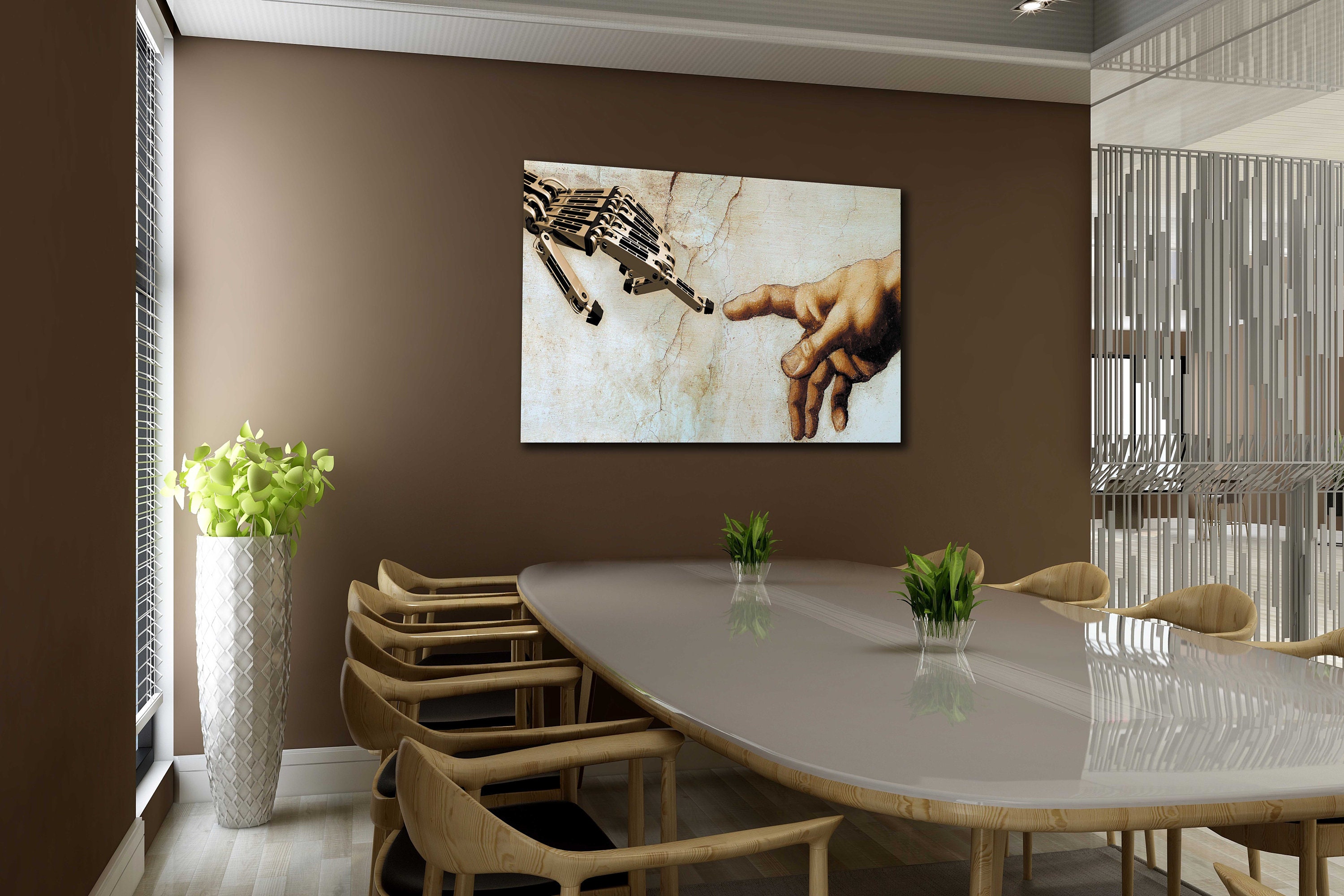 Creation of Adam Wall Art Creation of Adam Print Famous - Etsy