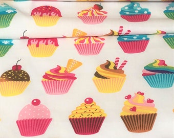 Cupcakes Fabric | Etsy
