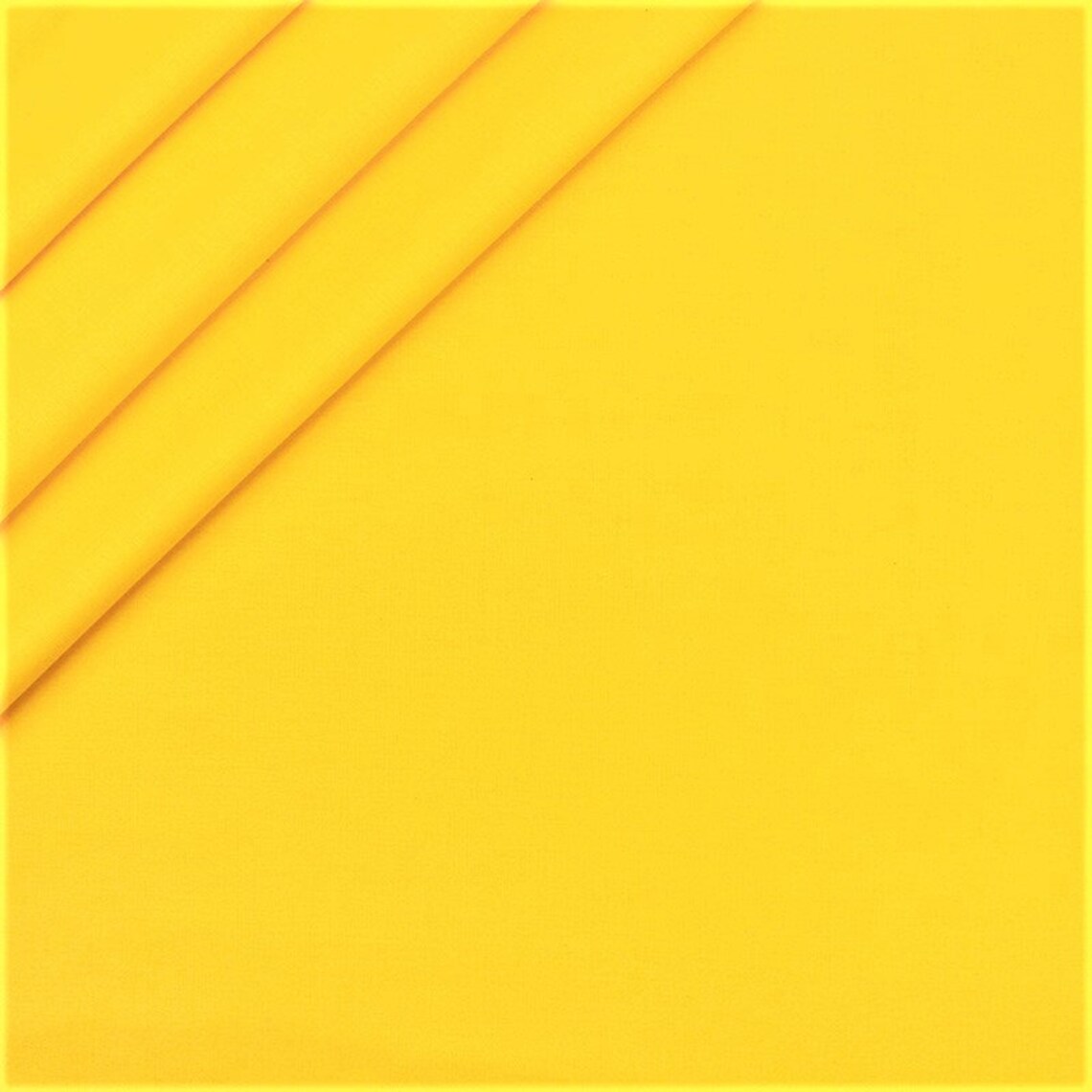 Plain yellow 100% cotton fabric wide roll 160cm wide | Etsy