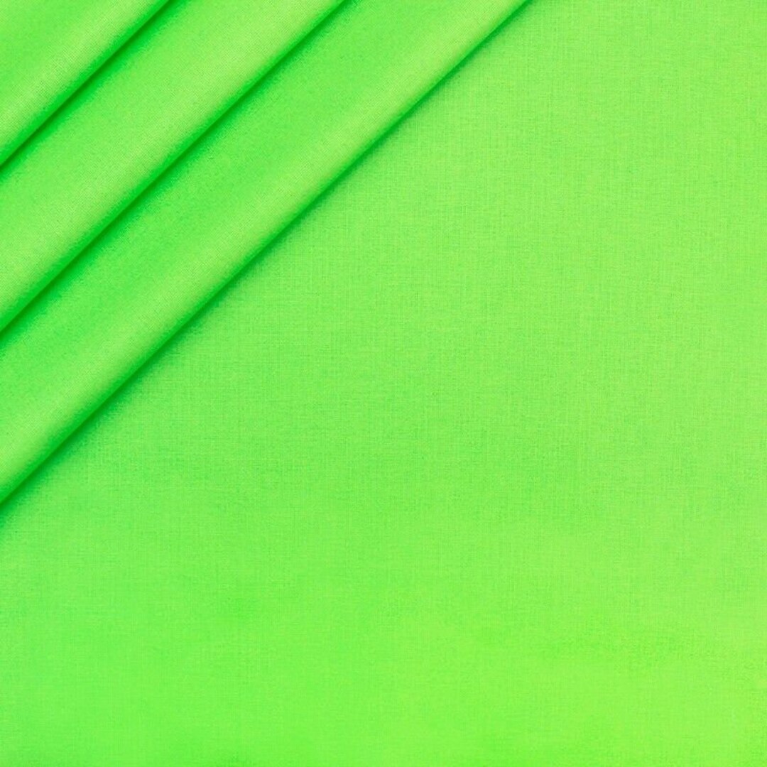 Plain Apple Green 100% Cotton Fabric, Wide Roll 160cm Wide - Etsy