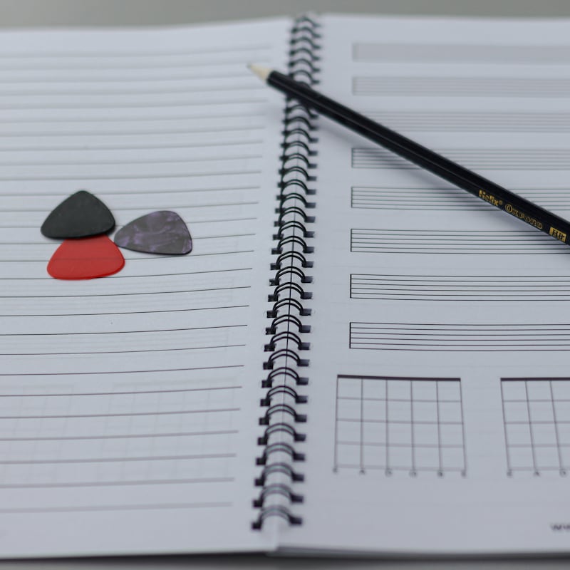 Songwriting Notebook A4 - Etsy