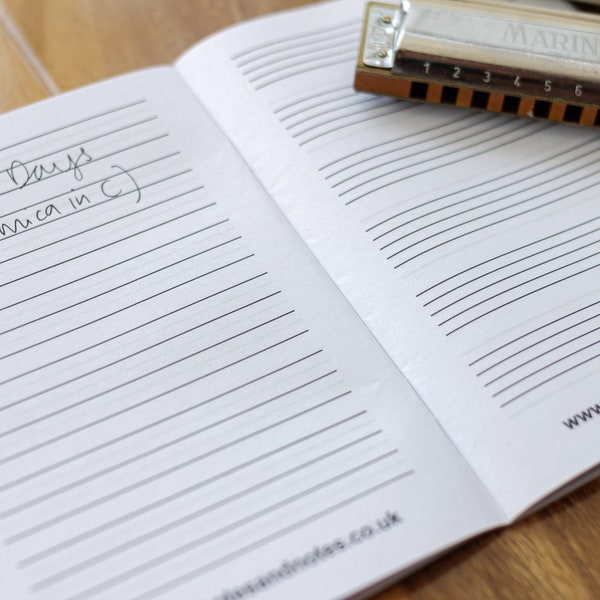 Music Notebook - Etsy