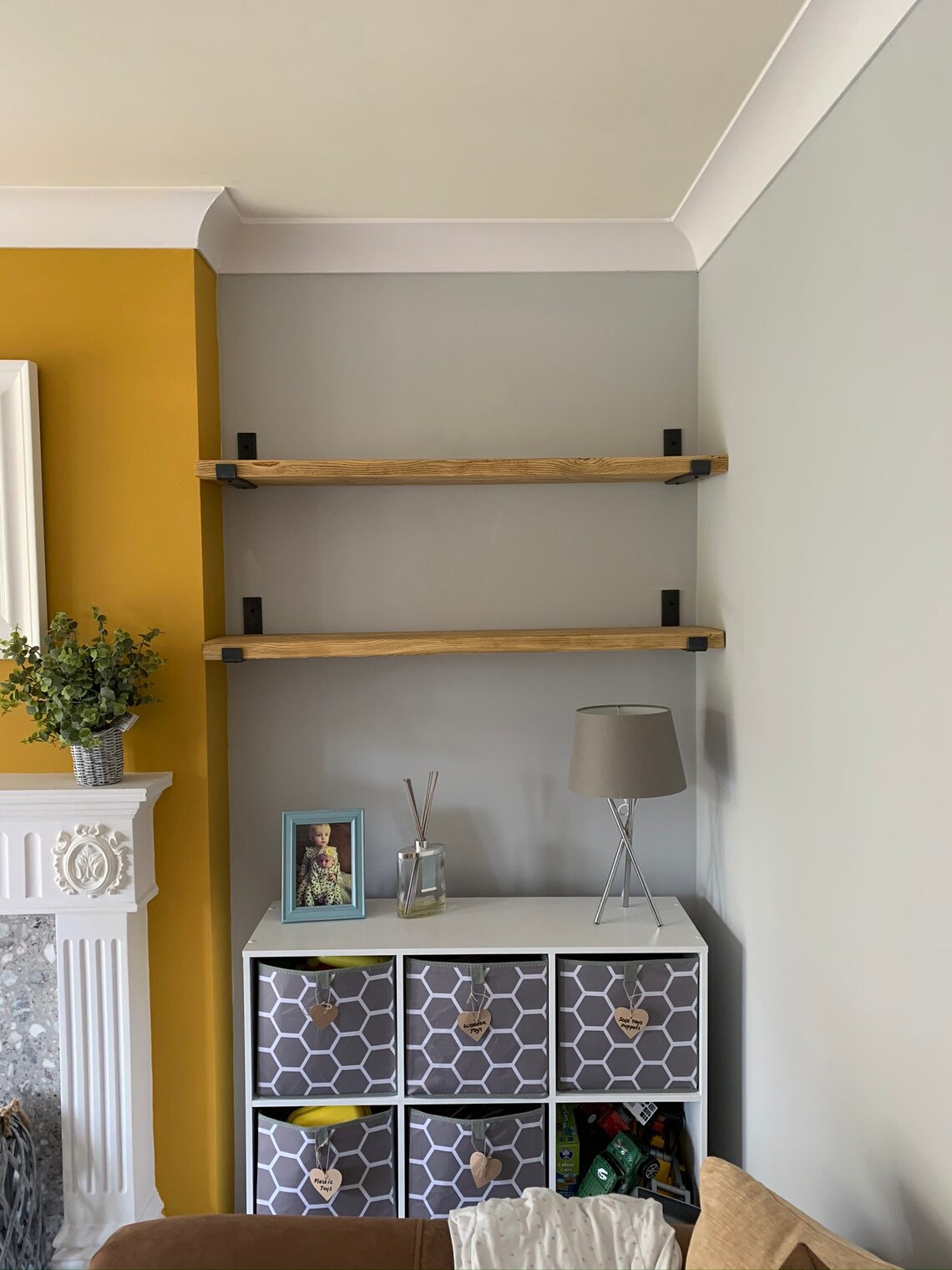 Scaffold board shelf | Etsy