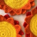 Sun Coaster Crochet Pattern/pdf File With Step by Step Photo Tutorial ...