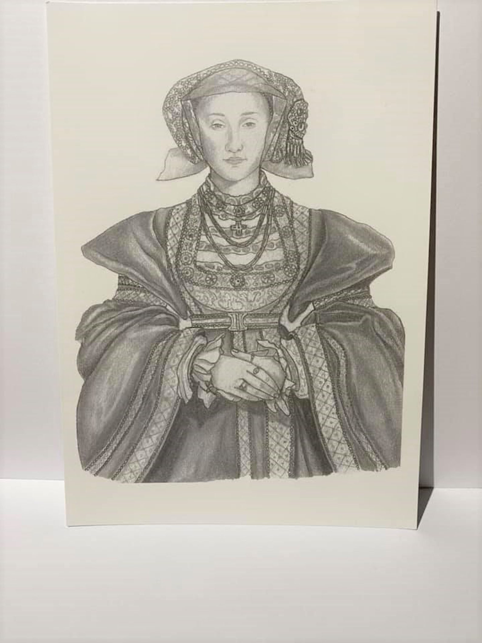 A5 Anne of Cleve Print Historian Anne of Cleves Anna of Kleve Anne of ...