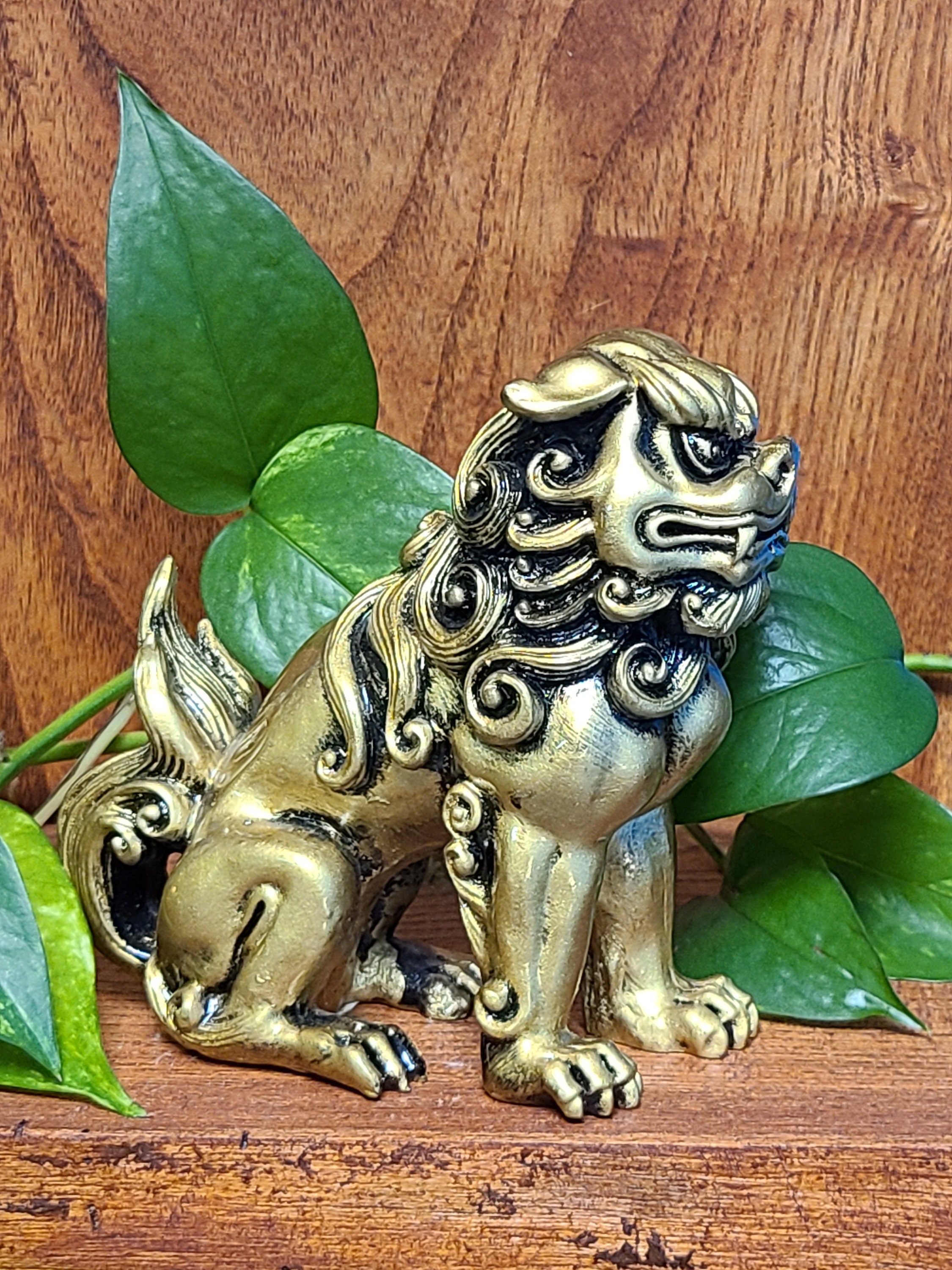 Fu Dog Statue - Etsy