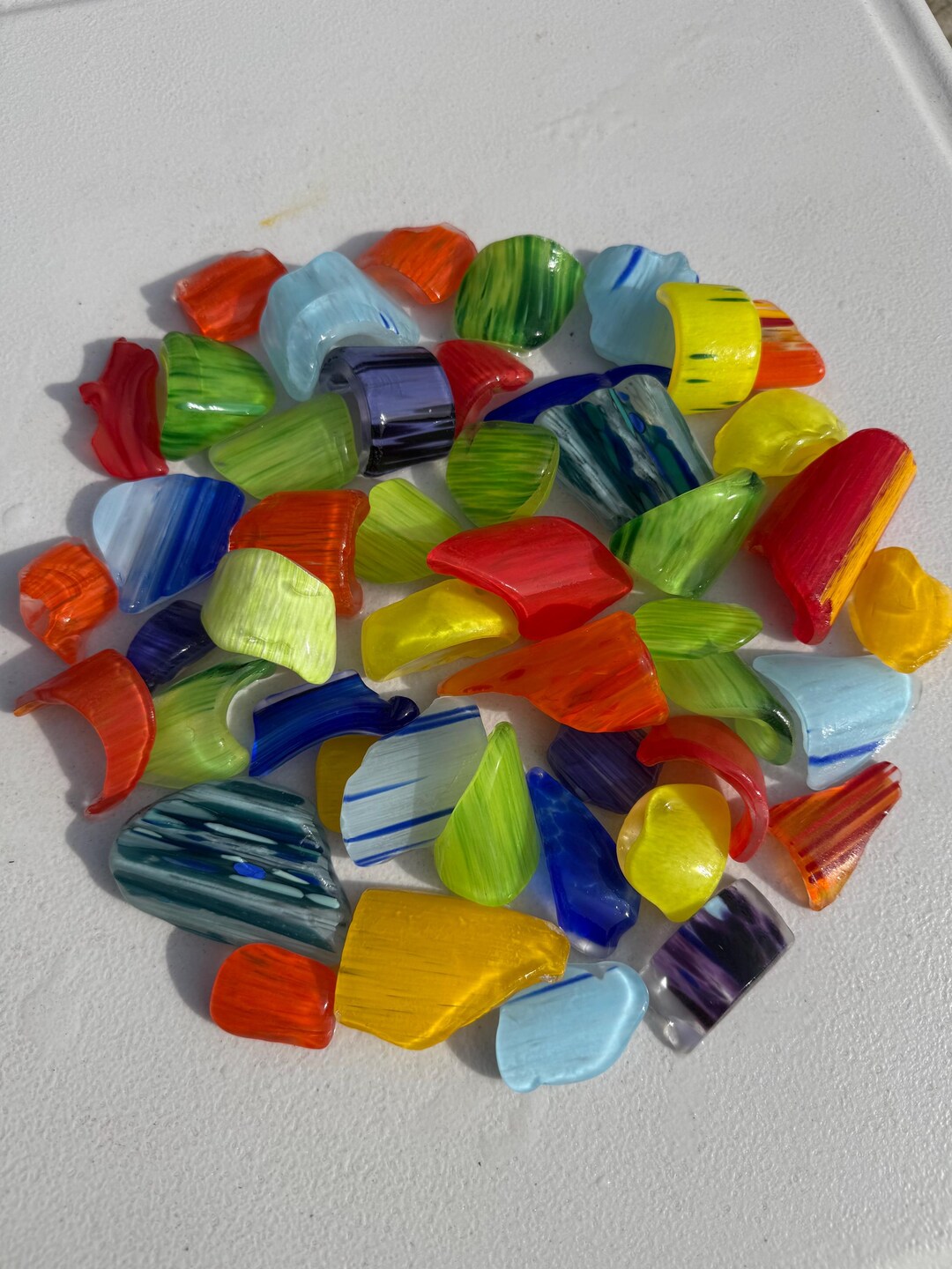Outdoor Fountains, Tumbled Glass Rocks, Rainbow, Father and Son Glass ...