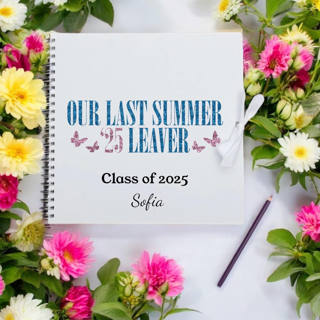 School Leavers Memory Book - Etsy