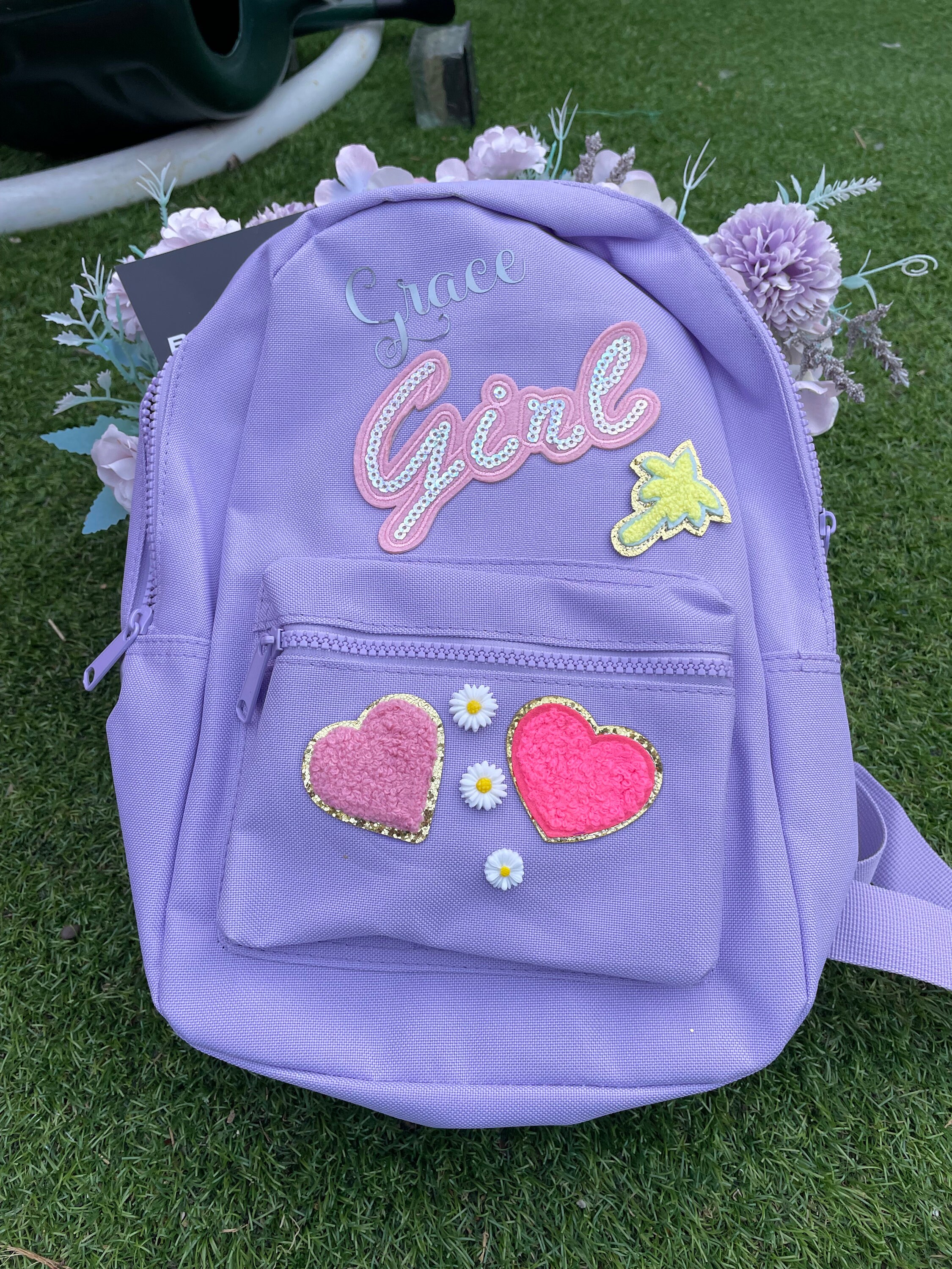 Rucksack Patches / Girls Rucksack/days Out/ School Bag/ - Etsy