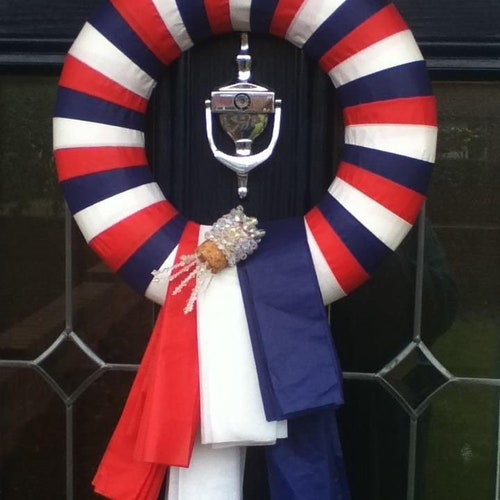 Kings Coronation Wreath Jubilee Door Decorations Front Door - Etsy