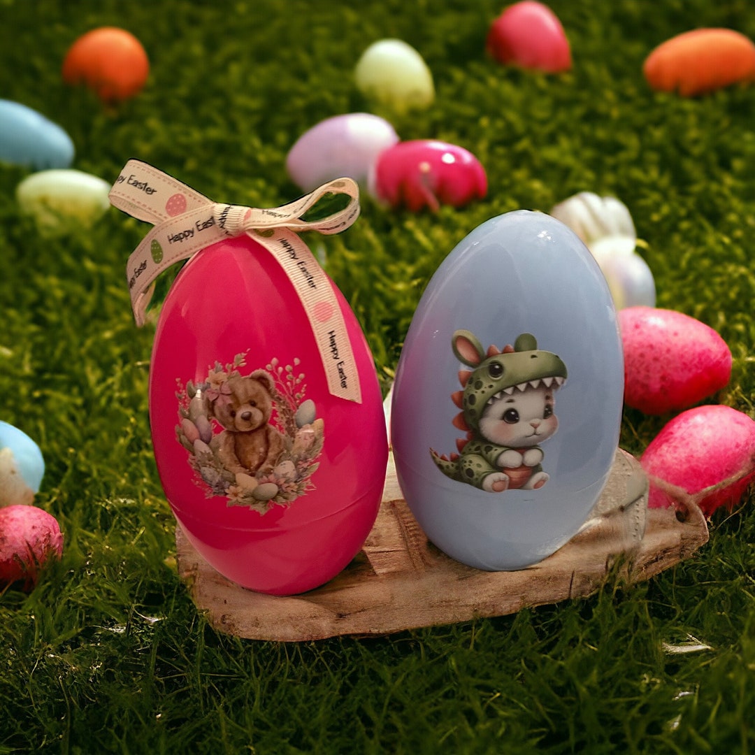 Large Easter Fillable Eggs / Personalised Eggs / Gift Eggs / Kids Eggs ...