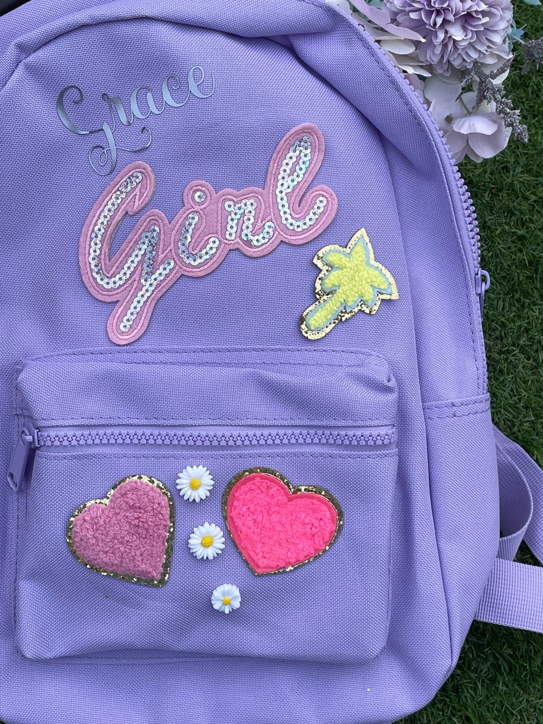 Rucksack Patches / Girls Rucksack/days Out/ School Bag/ - Etsy