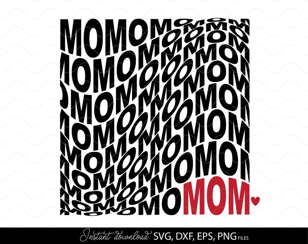 Mom Svg Mama Svg Mom a Frame Svg Files for Cutting - Etsy